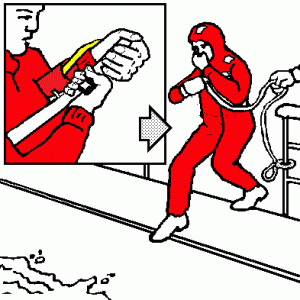 Markus Man overboard Rescue-line / Throw-line type RLC25 – Markus Lifenet